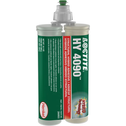 Loctite HY 4090 Structural Repair Hybrid Adhesive, Two-Part, Dual ...