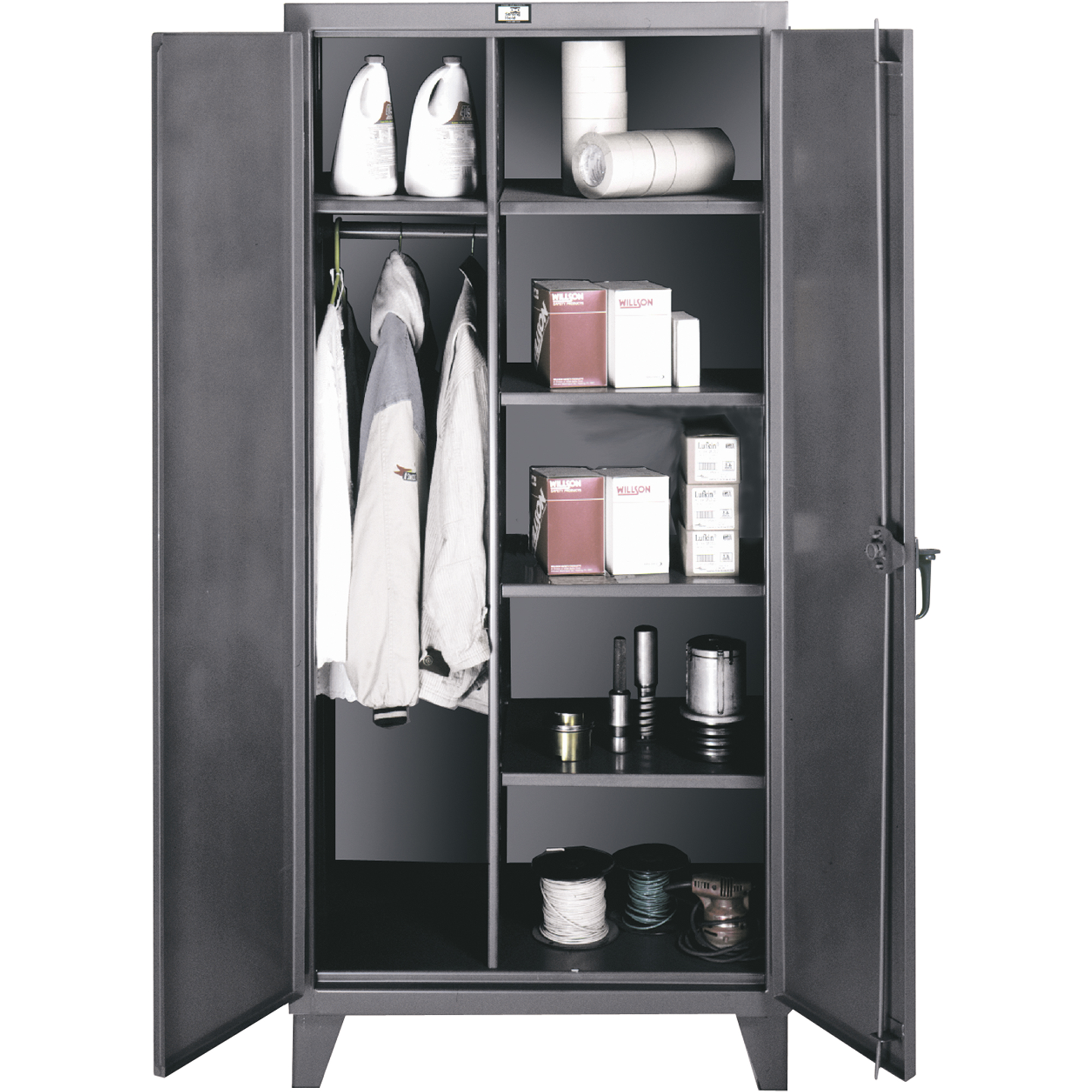 Strong Hold Armoires de rangement/penderies, Acier, 48" la x 24" p x 72 ...