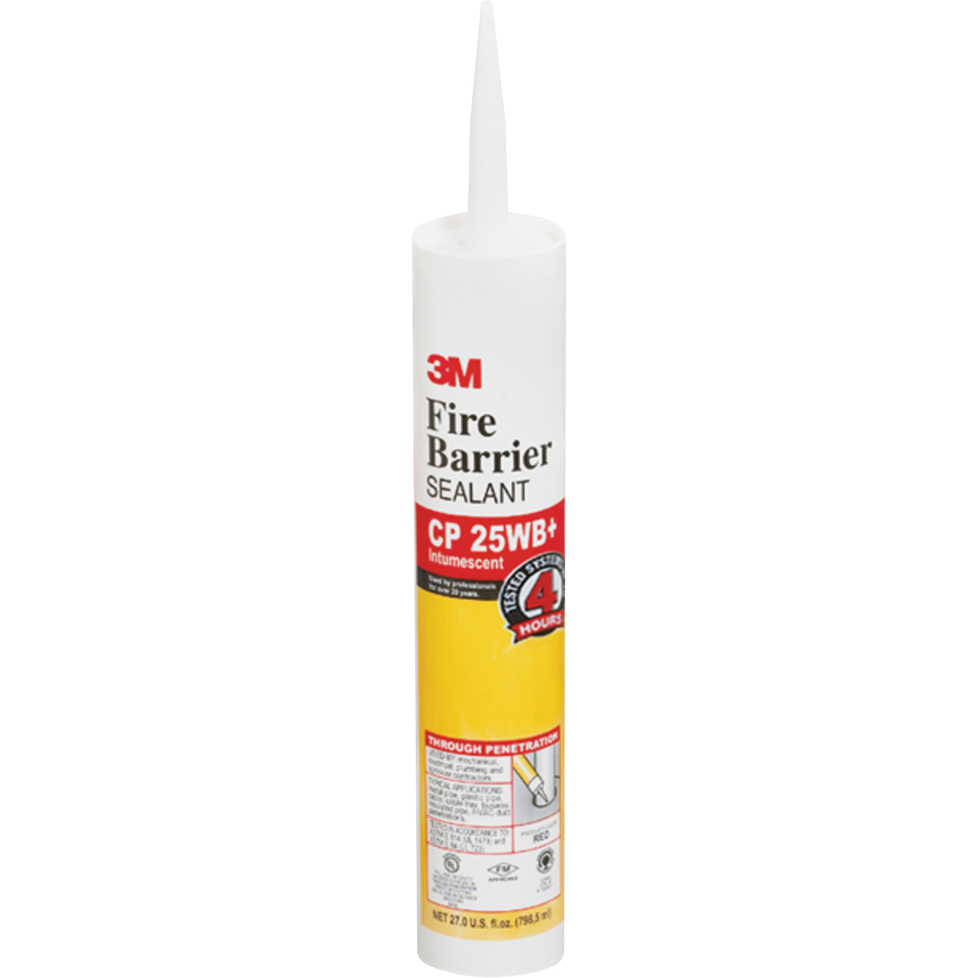 3M Fire Barrier Sealant CP, 85 g, Tube, Red NJU287 | Groupe Generik