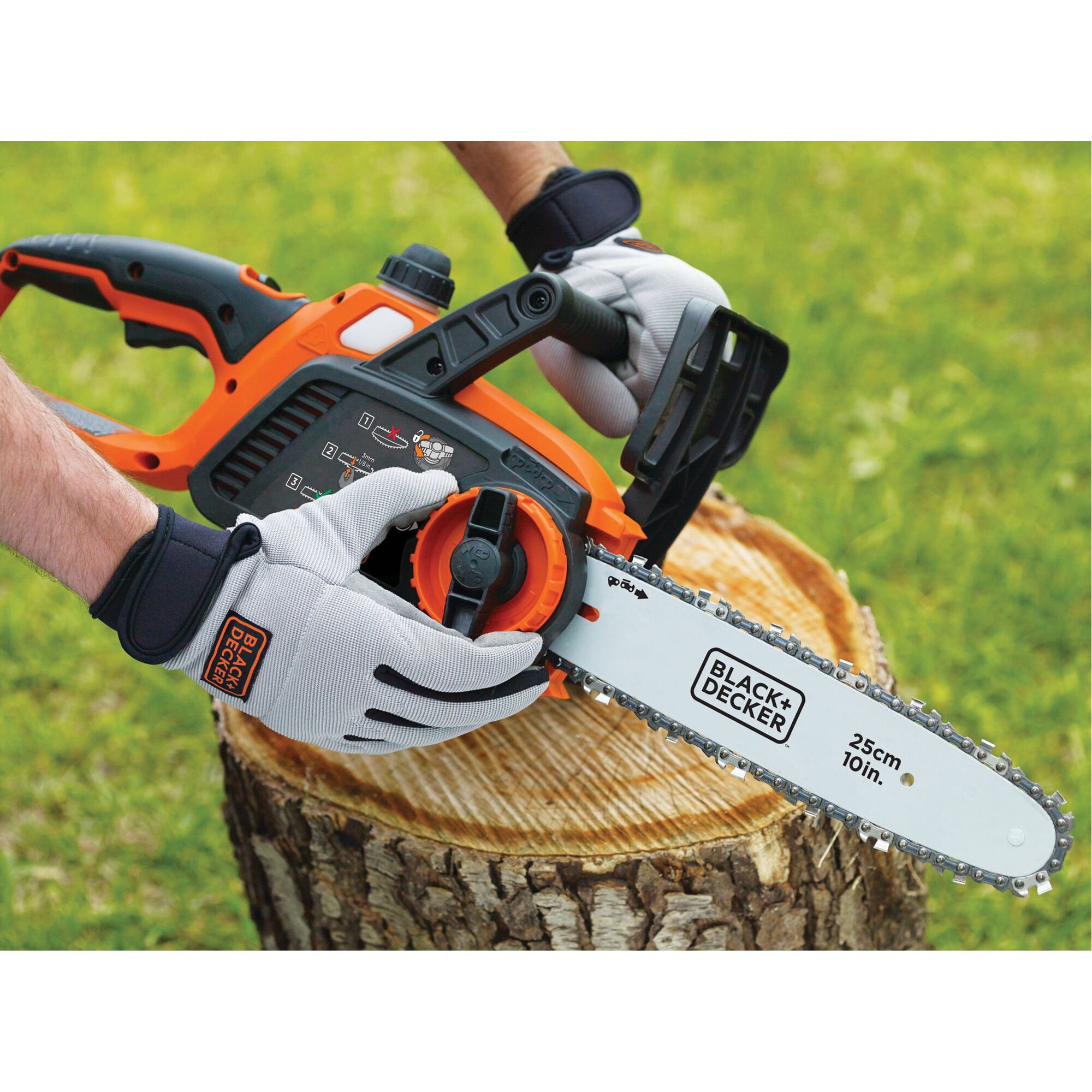 Black & Decker Ensemble scie à chaîne sans fil MAX*, 10", à pile, 20 V ...
